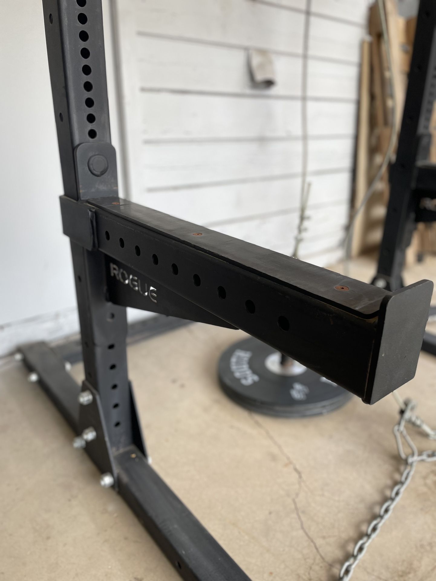 Rogue Monster Lite Squat Rack W/ Equipment for Sale in Phoenix, AZ ...