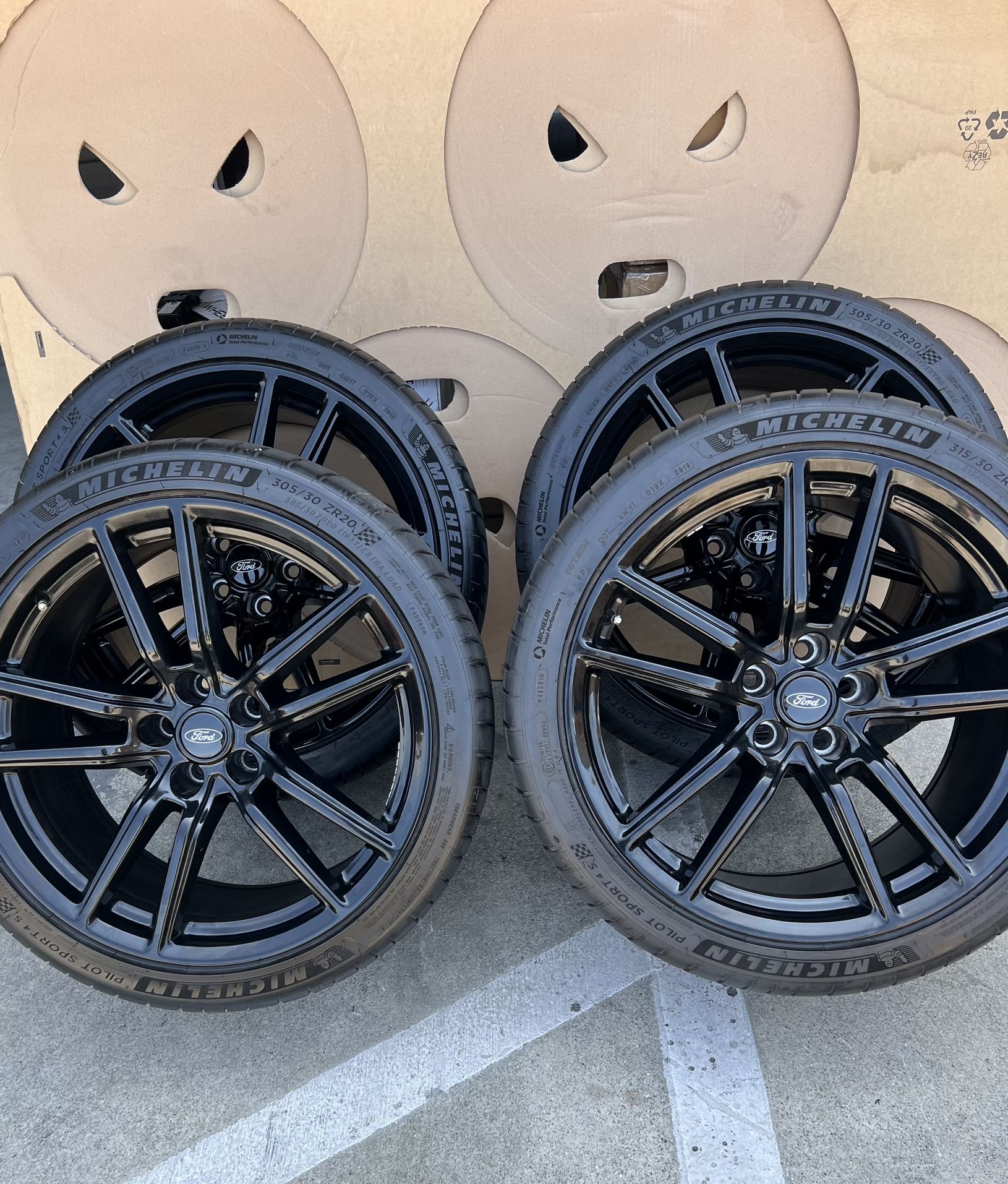 2022 Ford Mustang Shelby GT500 SVT Cobra GT 500 Wheels Rims Tires ...