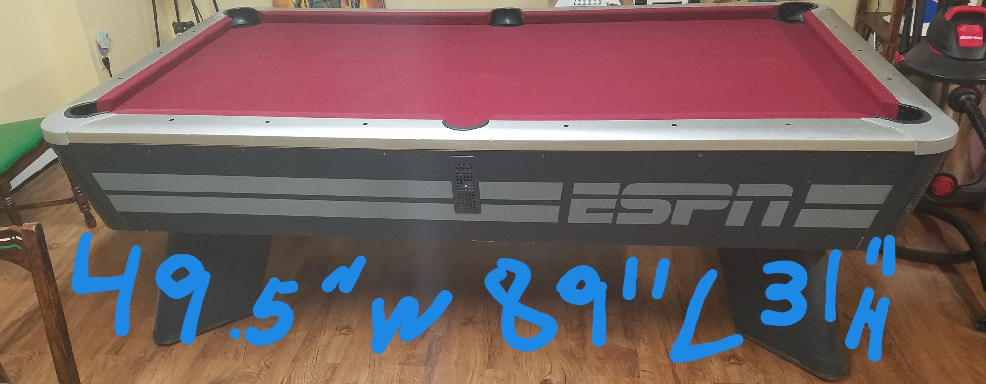ESPN Pool Table for Sale in Hammonton, NJ - OfferUp