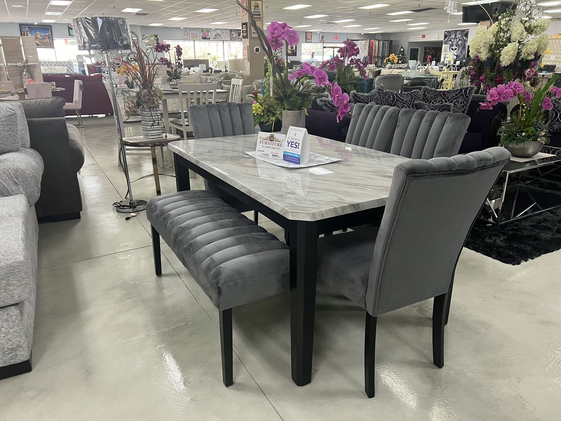 6PC Dining Table Set (( Take It Home With $10 Down )) for Sale in Las ...