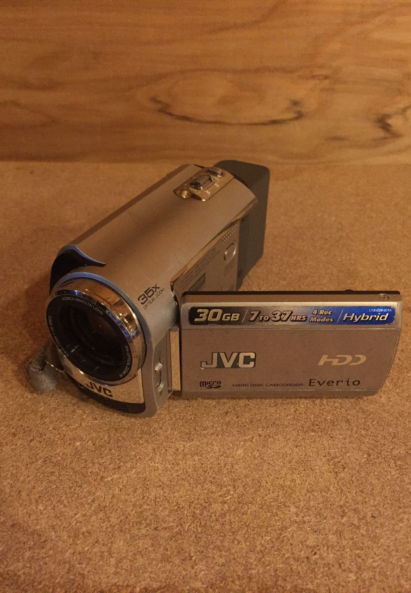 JVC Everio G-Series 35x Optical Zoom Hybrid HDF MicroSC Camcorder for ...
