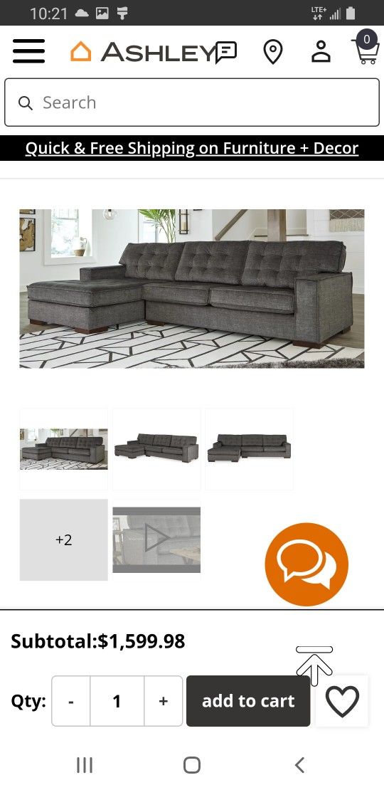L Shape Coulee Point 2 Sectional Couch Sofa With LAF Chaise Lounge Free Delivery for Sale in Mission Viejo CA OfferUp