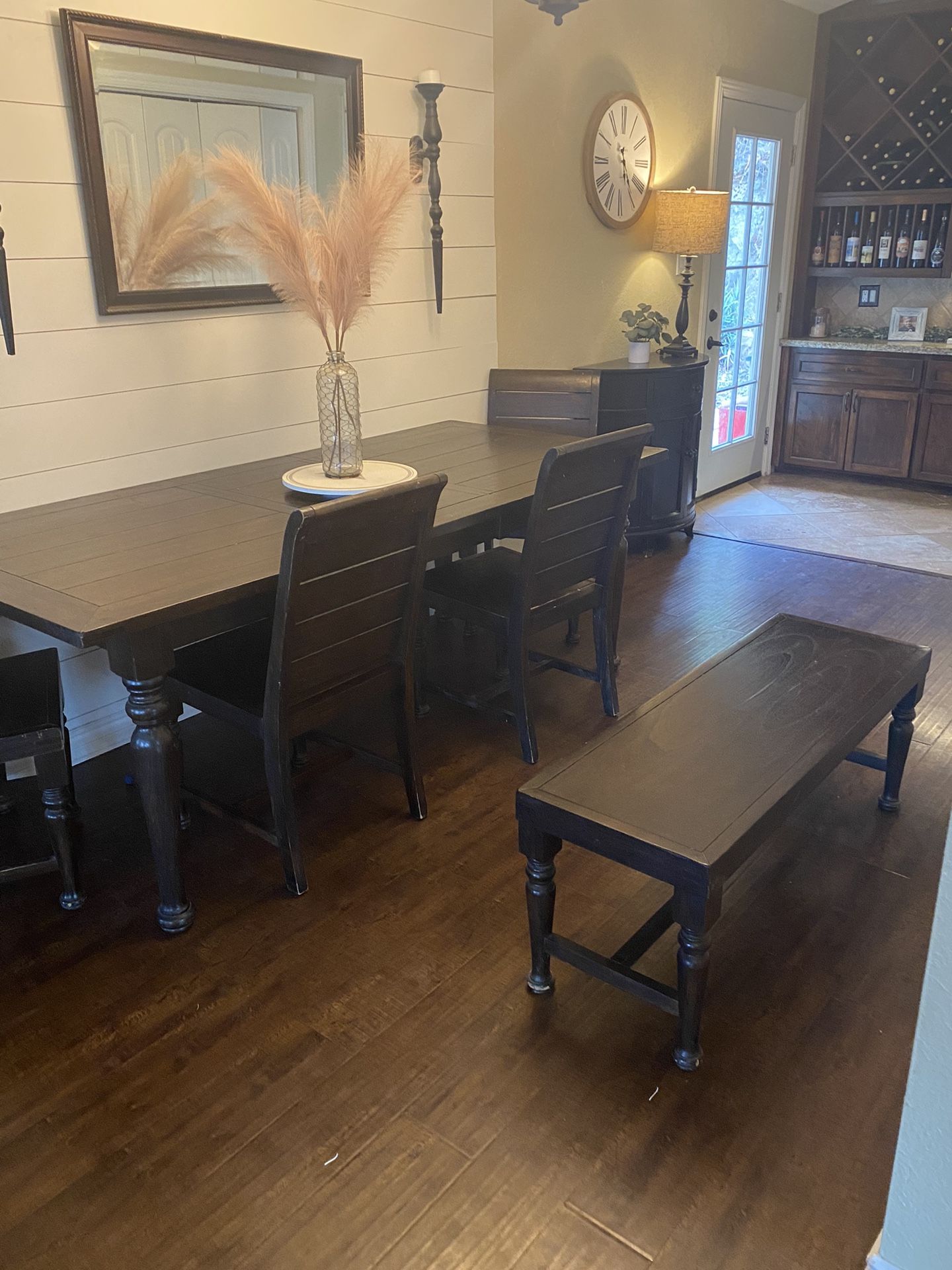 Beautiful Solid Wood World Market Dining Table. for Sale in Fallbrook ...