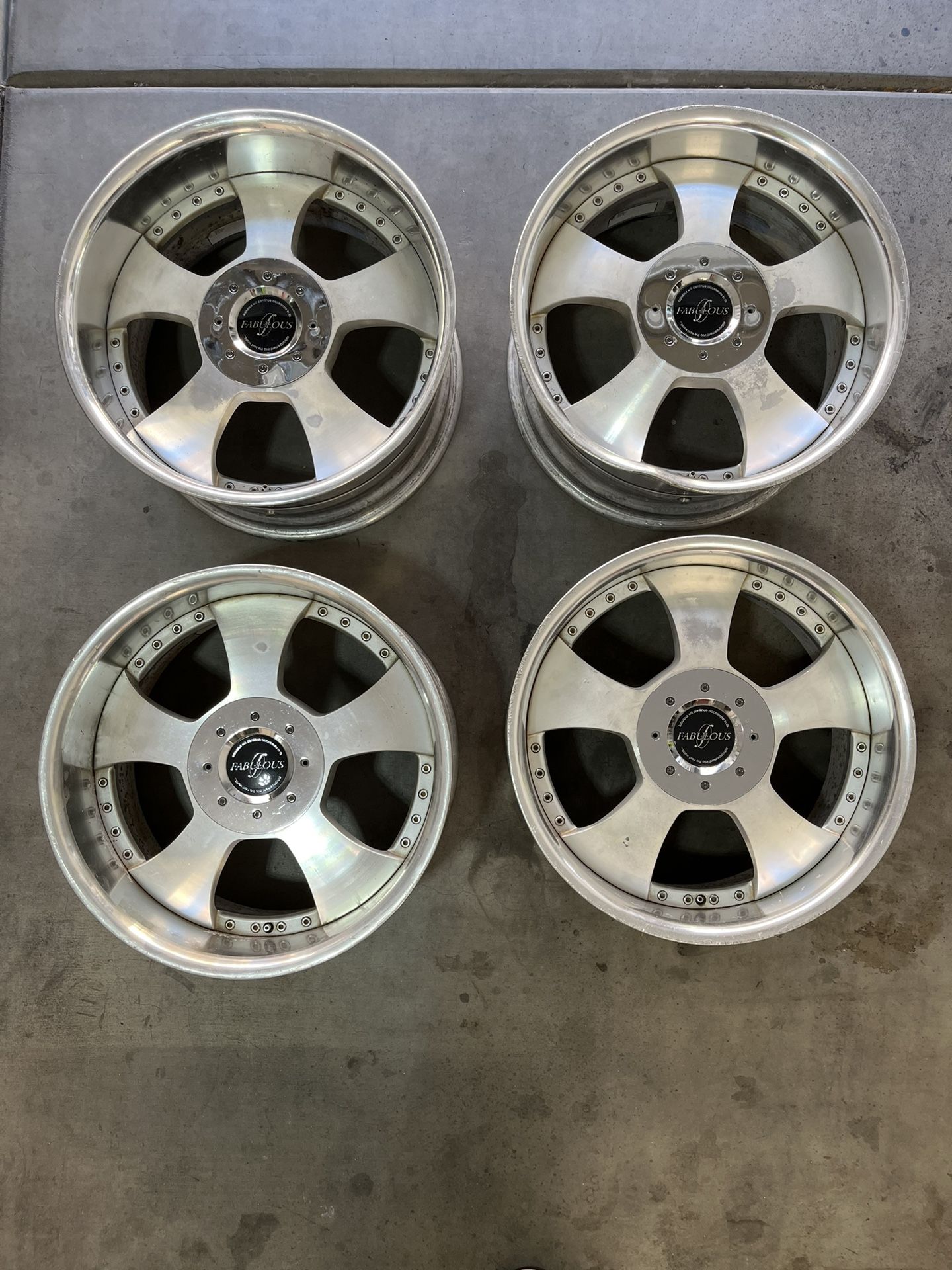 JDM Wheels SSR Fabulous Profounds Three Piece 5x114.3 for Sale in Mesa ...