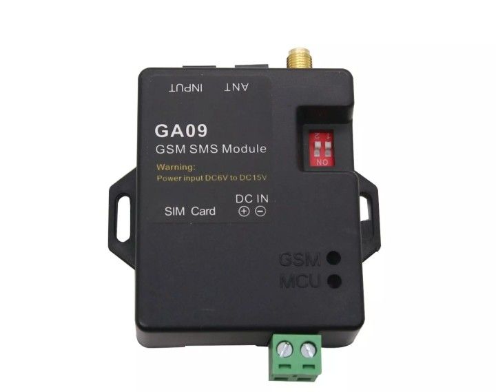 GA09 GSM SMS Alarm System Wireless Module 8 Alarm Input for Home ...