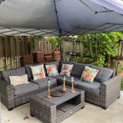 Patio furniture offer up store