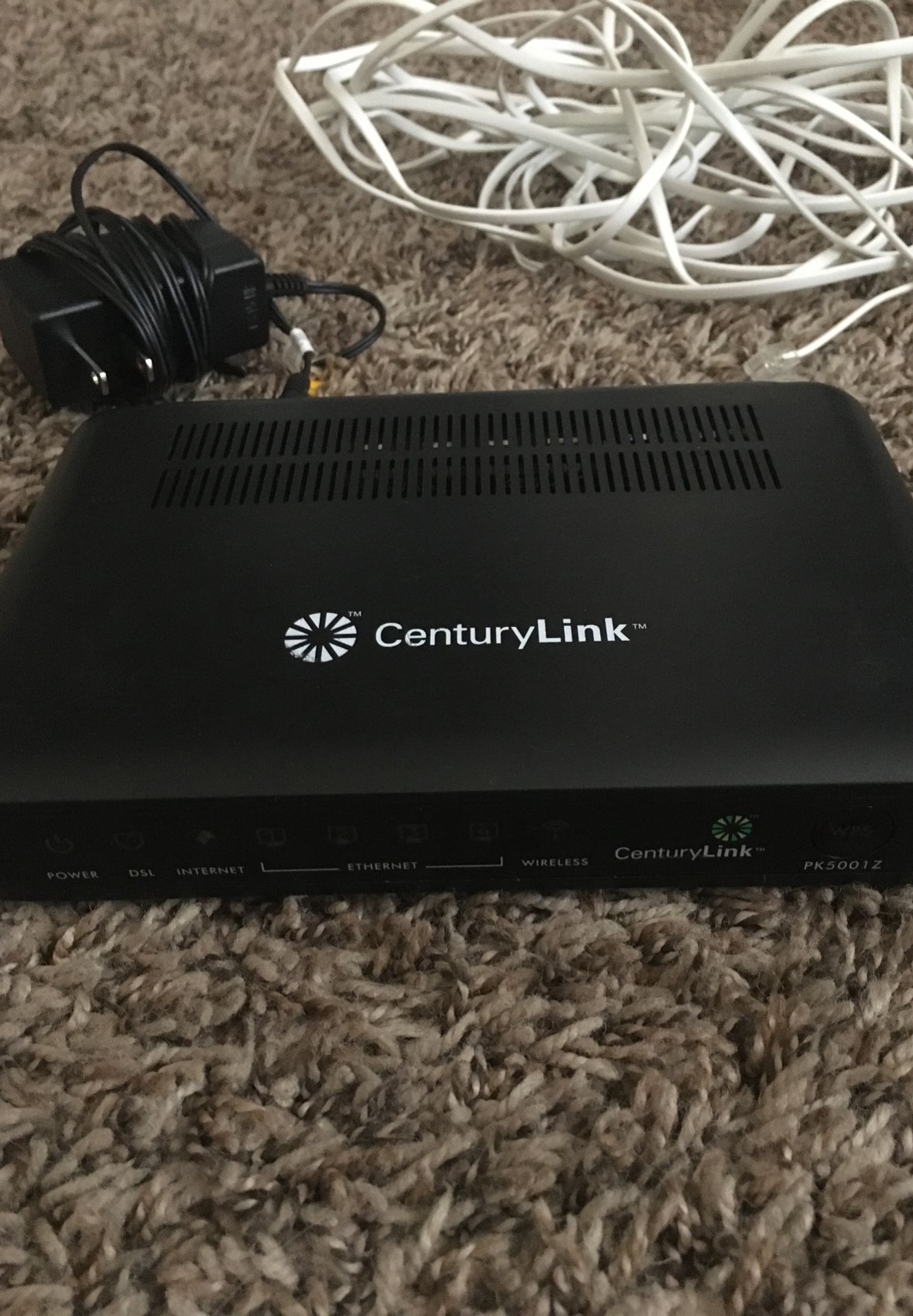 CenturyLink WiFi Router PK5001Z with cables for Sale in Olympia, WA ...