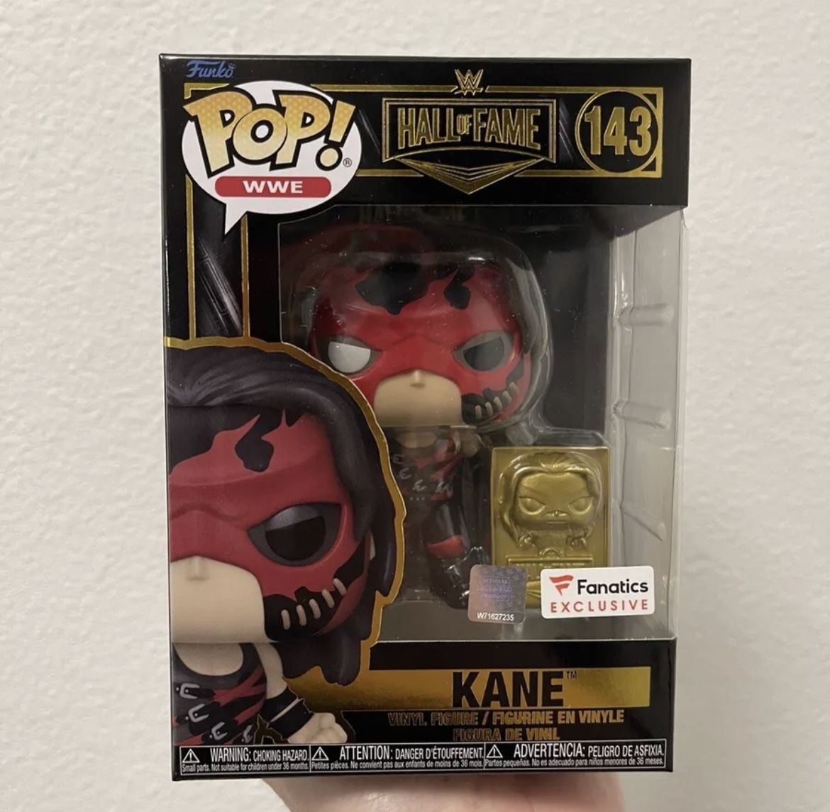 Kane Funko WWE Hall of Fame Fanatics Exclusive Pop | Order Confirmed ...