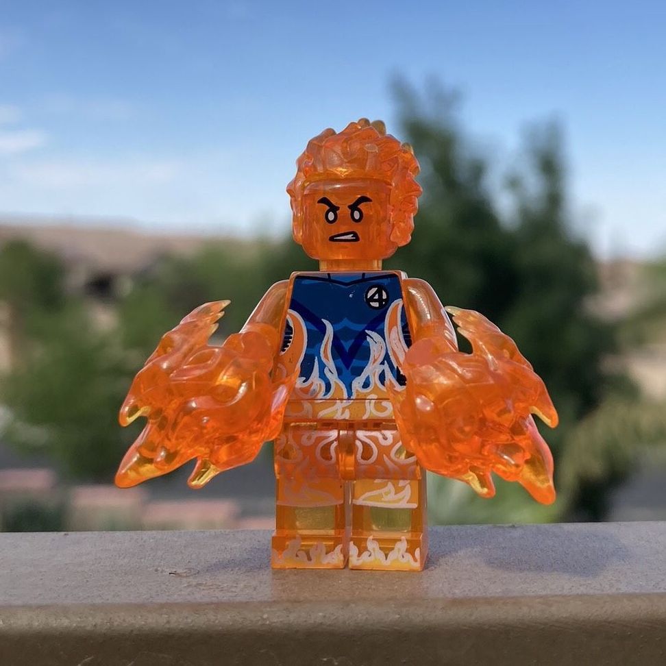 Lego Marvel Human Torch