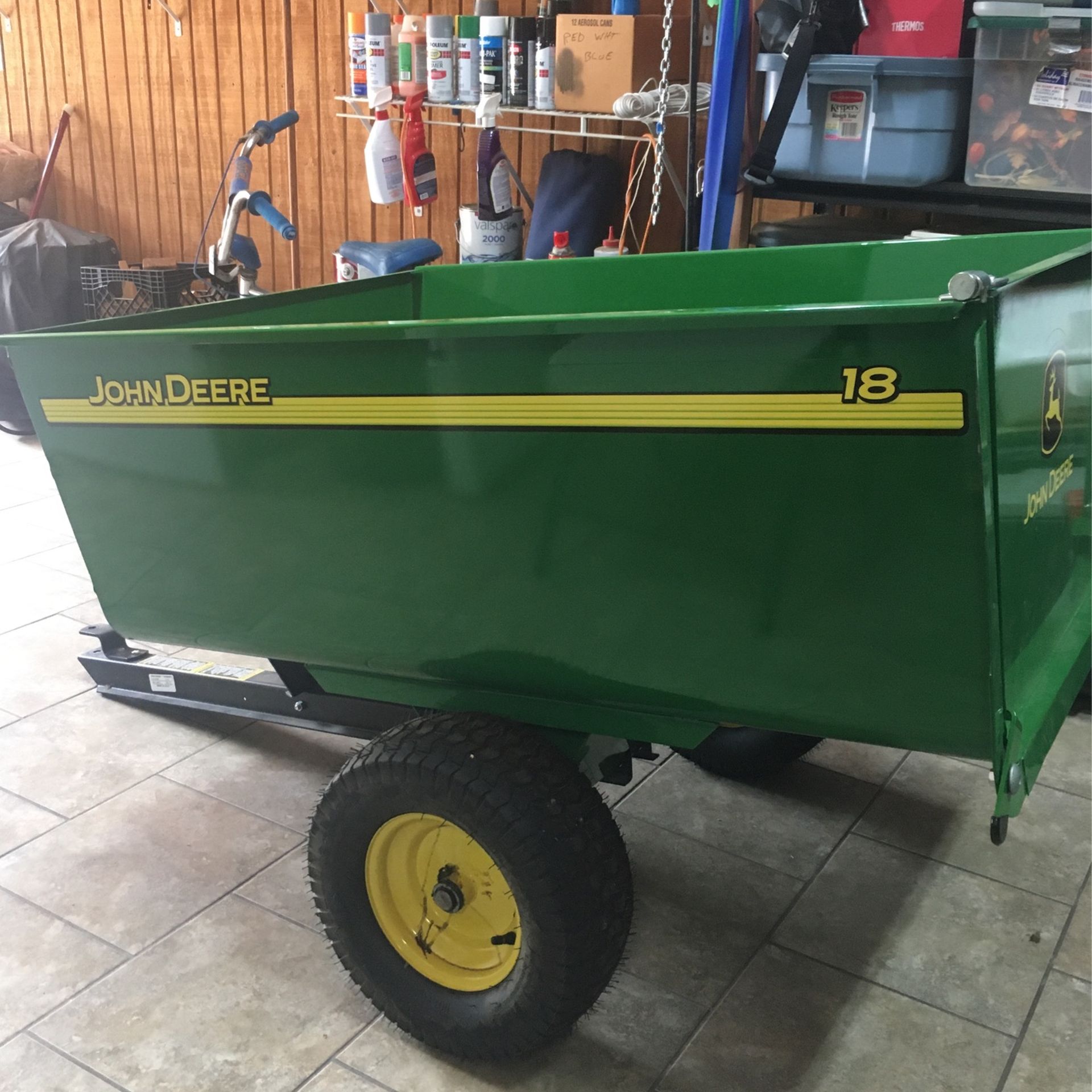 John Deere Garden Trailer. for Sale in San Antonio, TX - OfferUp