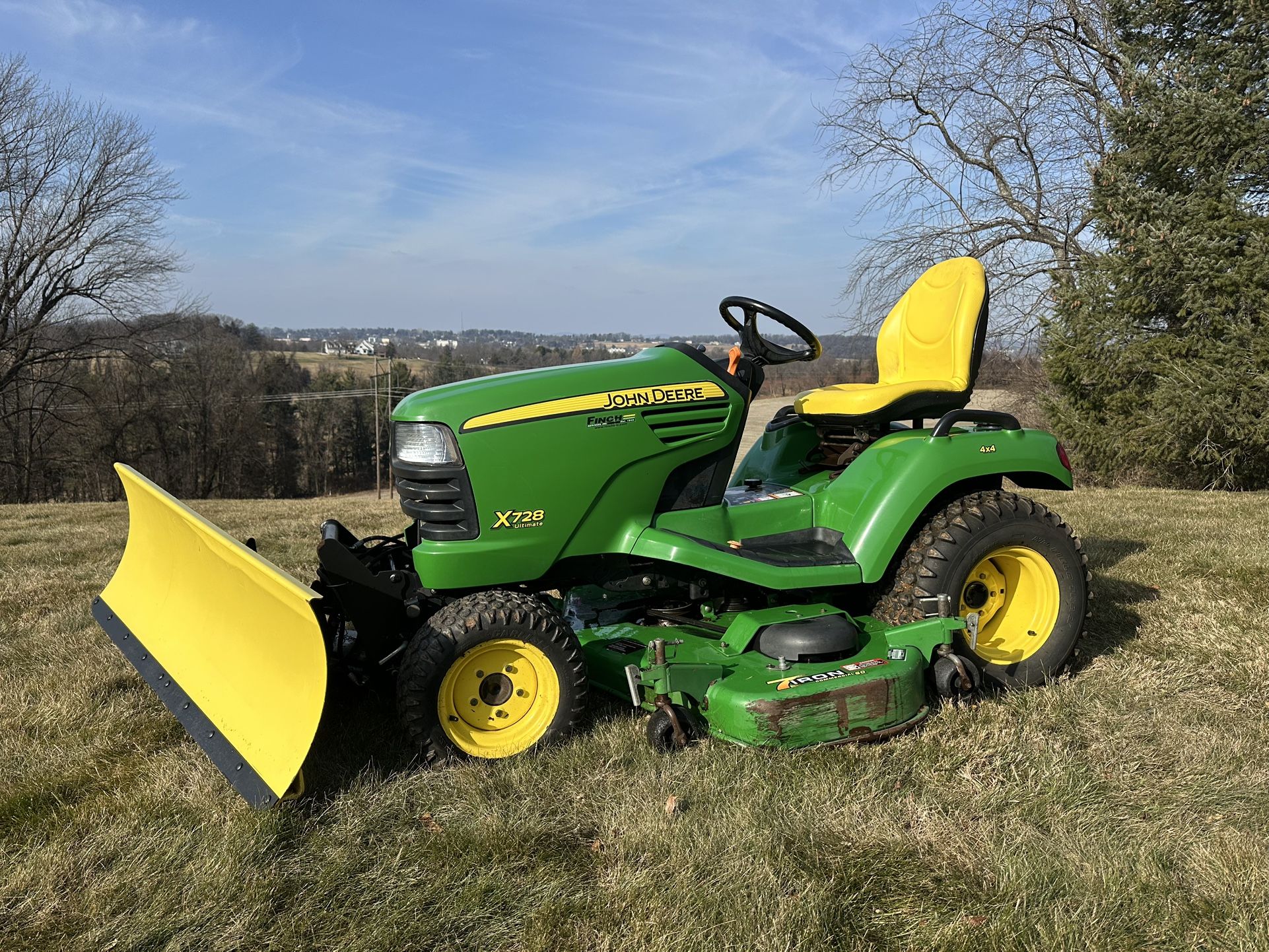 4x4 John Deere X728 Snow and Mow. for Sale in Yorkana, PA - OfferUp
