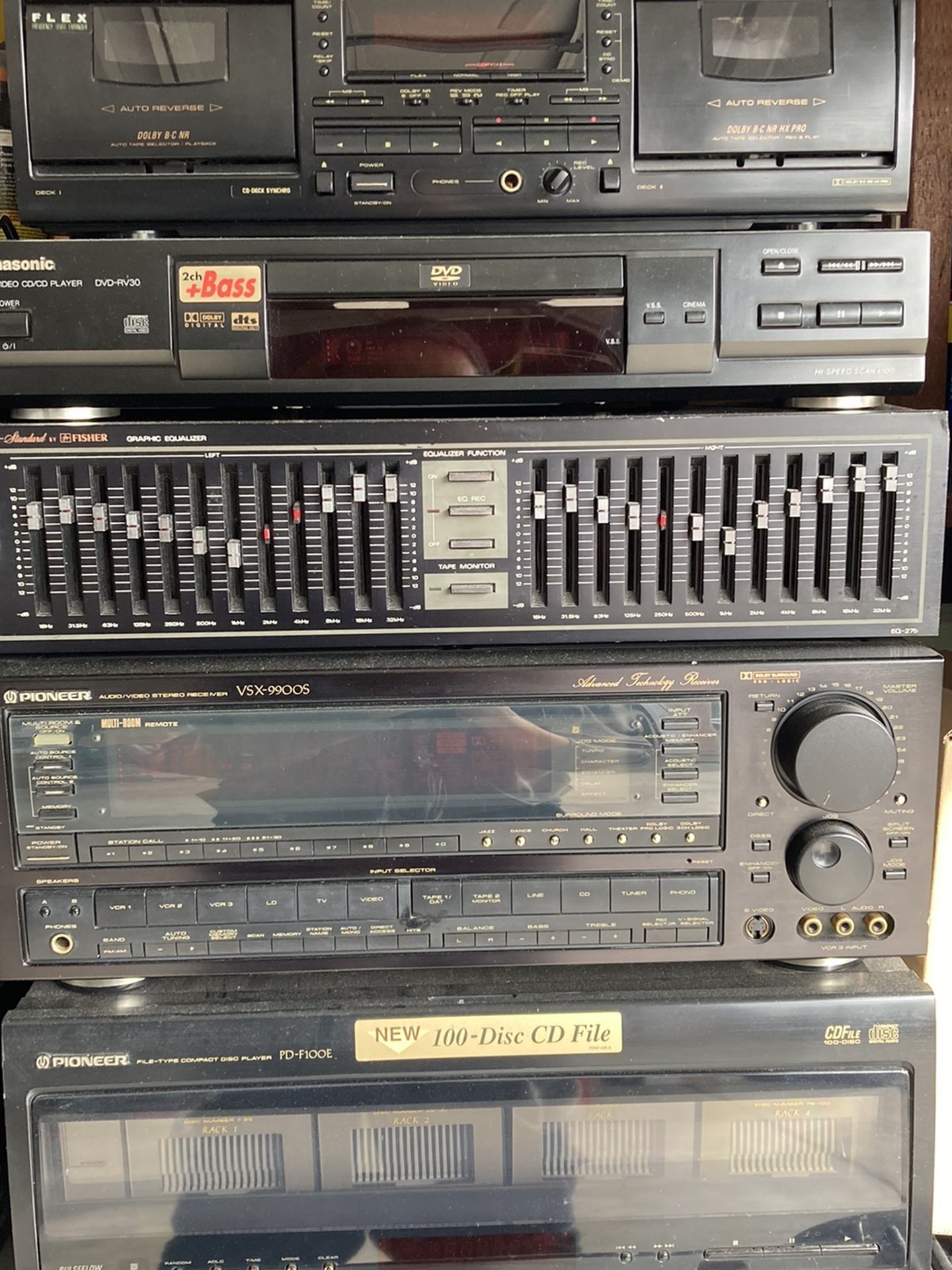Pioneer Reciever Cassett Cd Player for Sale in Rowland Heights, CA ...