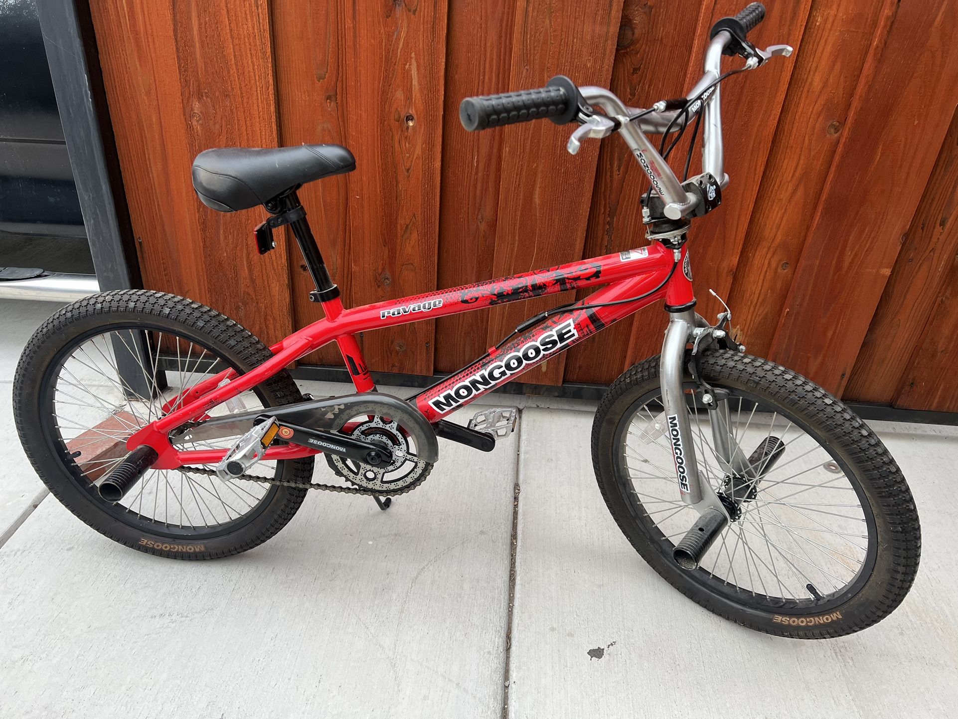 Mongoose Bmx Red