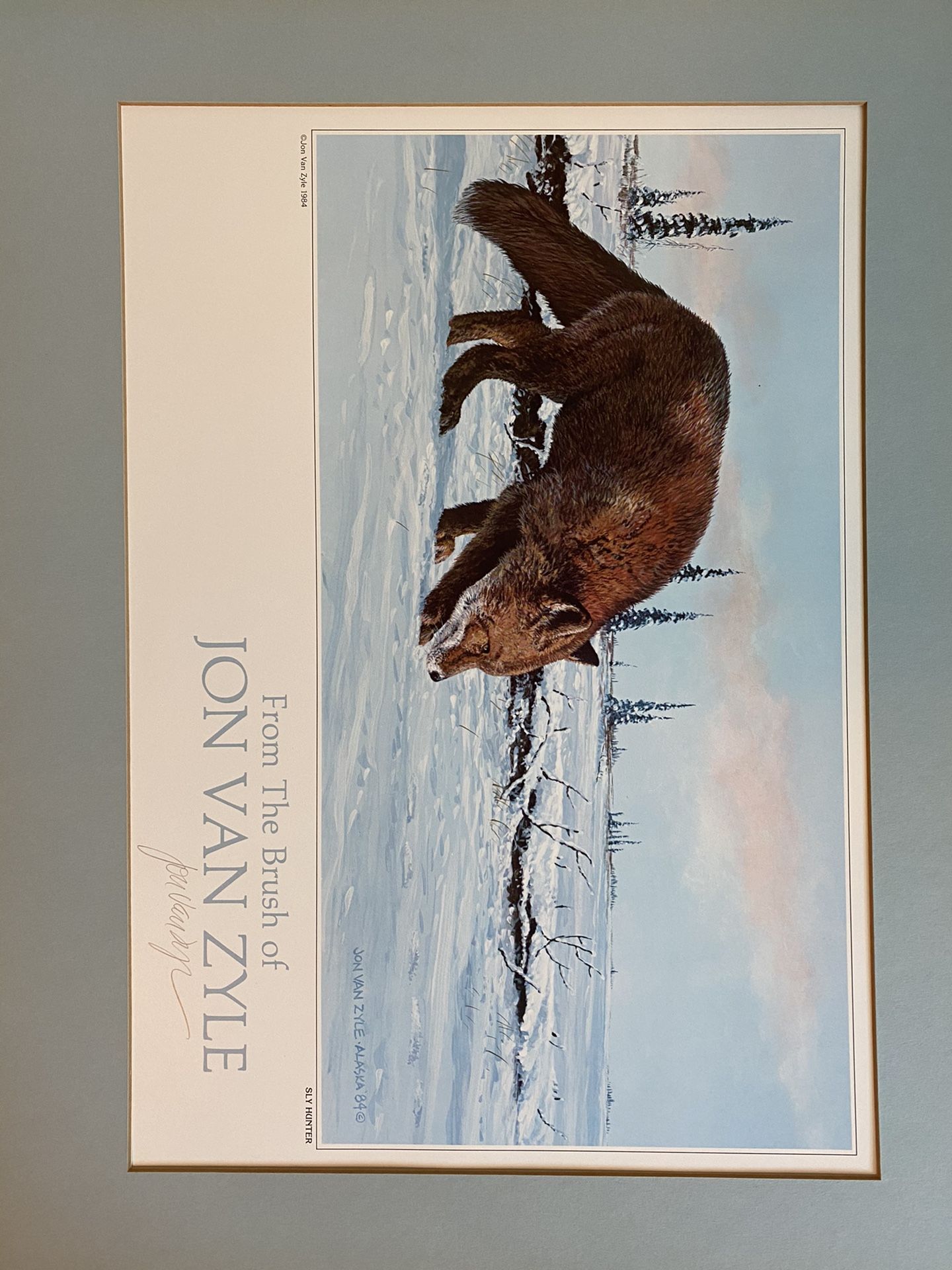 Signed Jon Van Zyle print for Sale in Mount Vernon, WA - OfferUp