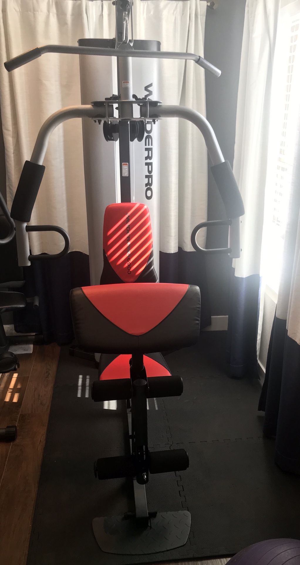 Weider Pro 6900 Home Gym System with 6 Workout Stations and ...