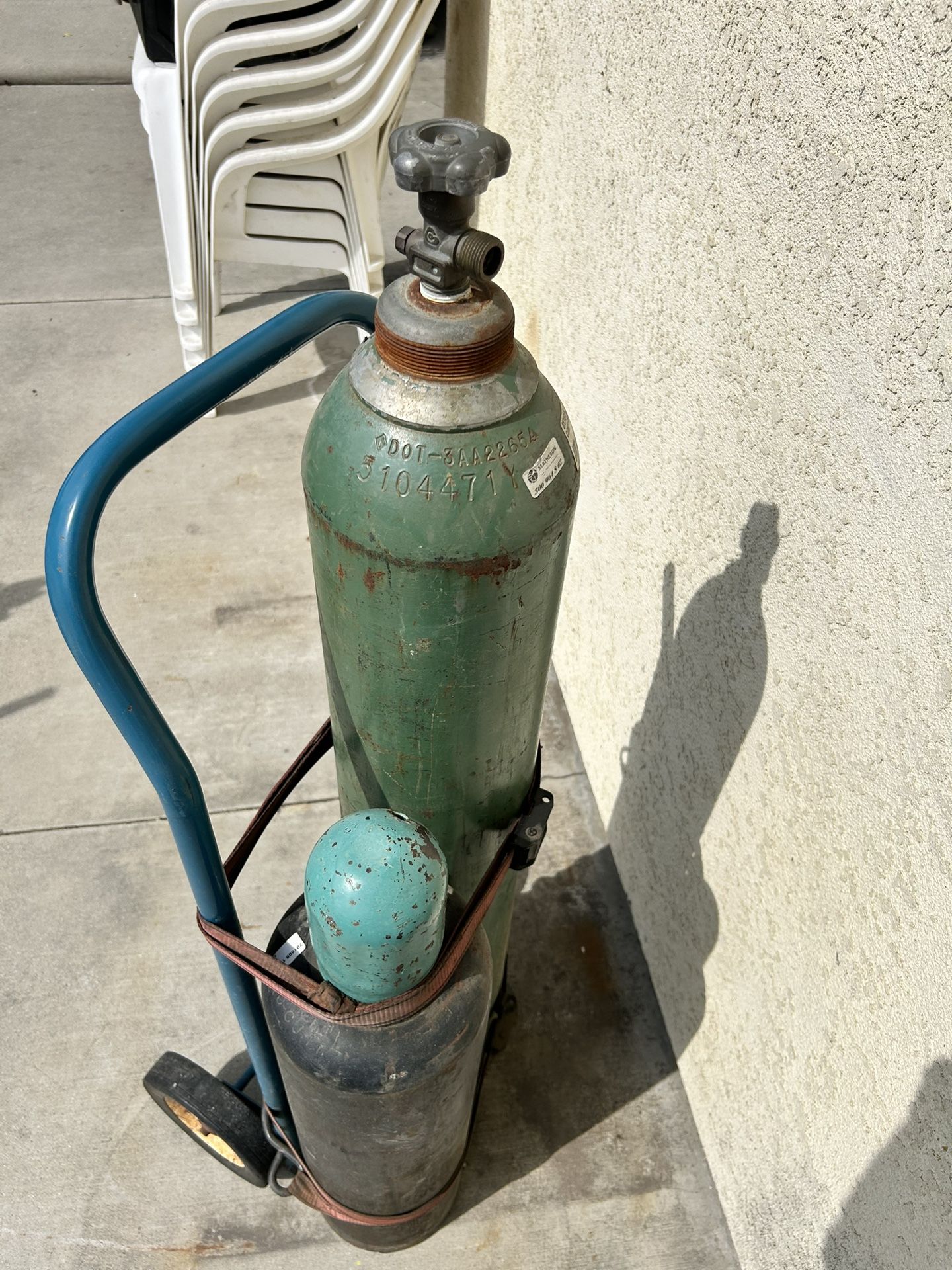 Oxygen And Acetylene Tank for Sale in Chino, CA - OfferUp