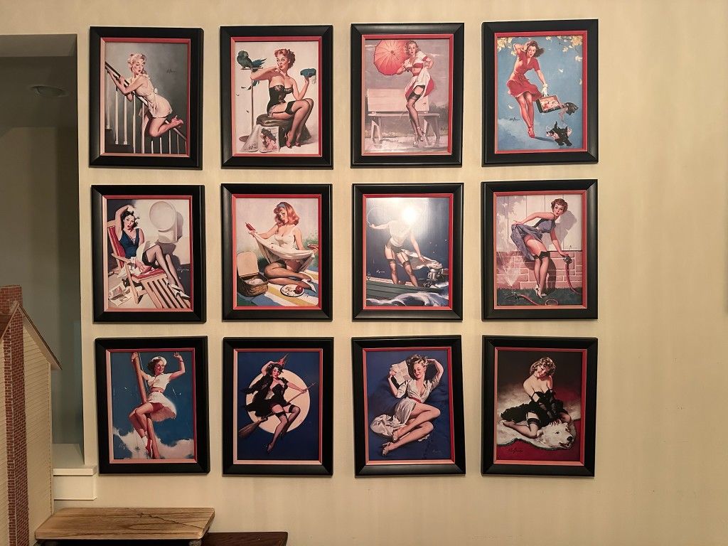 Pinup Prints In Custom Frames for Sale in Lynnwood, WA - OfferUp