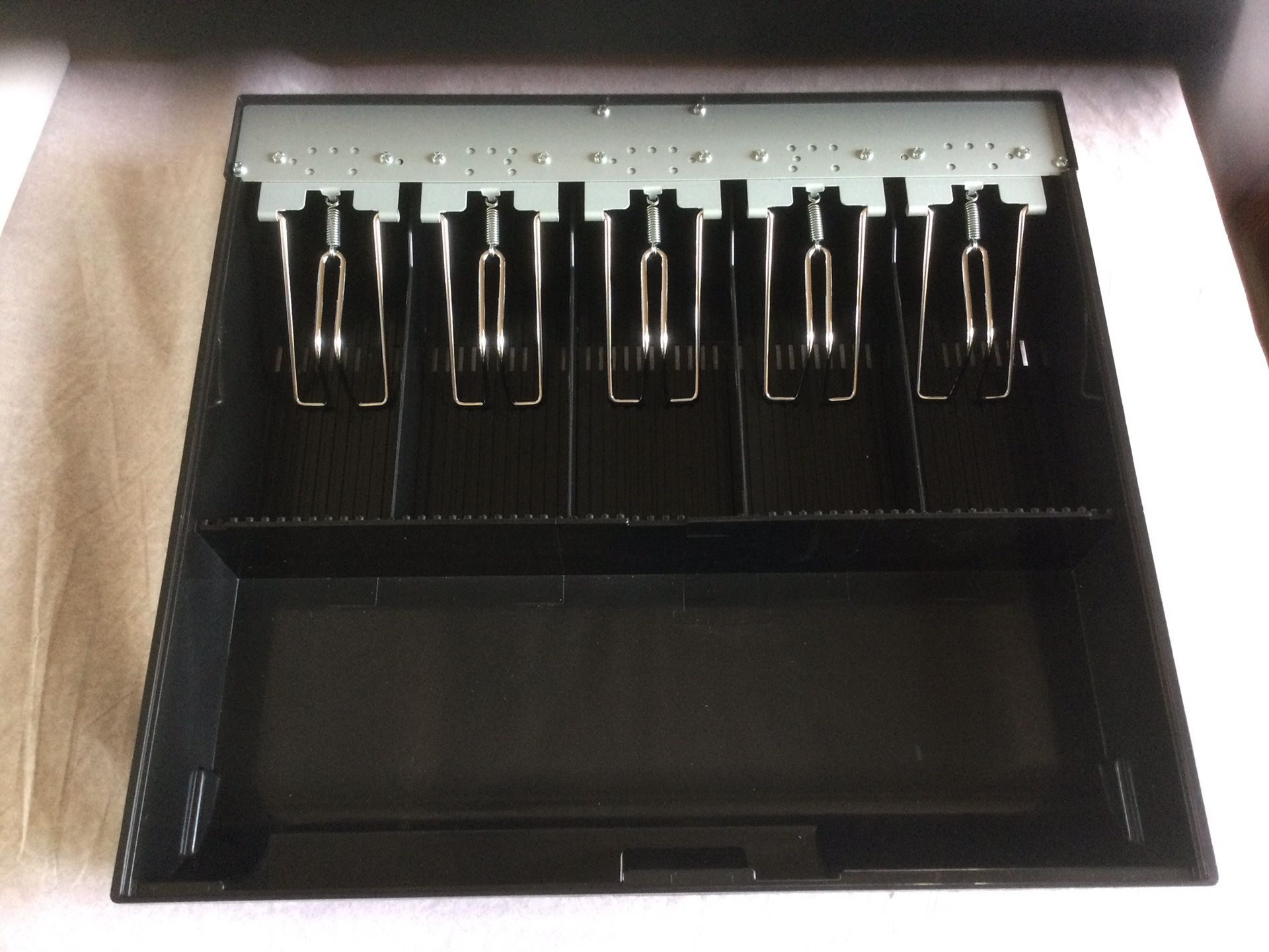 Business Store, CASH DRAWER, 5 Bill Slot, NO Coin Divider. 14”x13” $15. ...