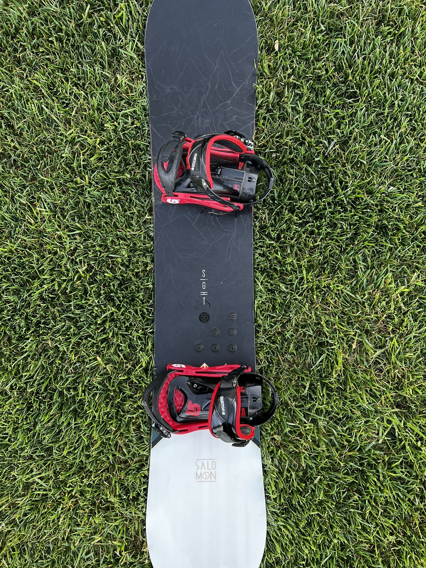 Salmon Sight 2021(154W)/Burton Progression Bindings(M) for Sale in ...
