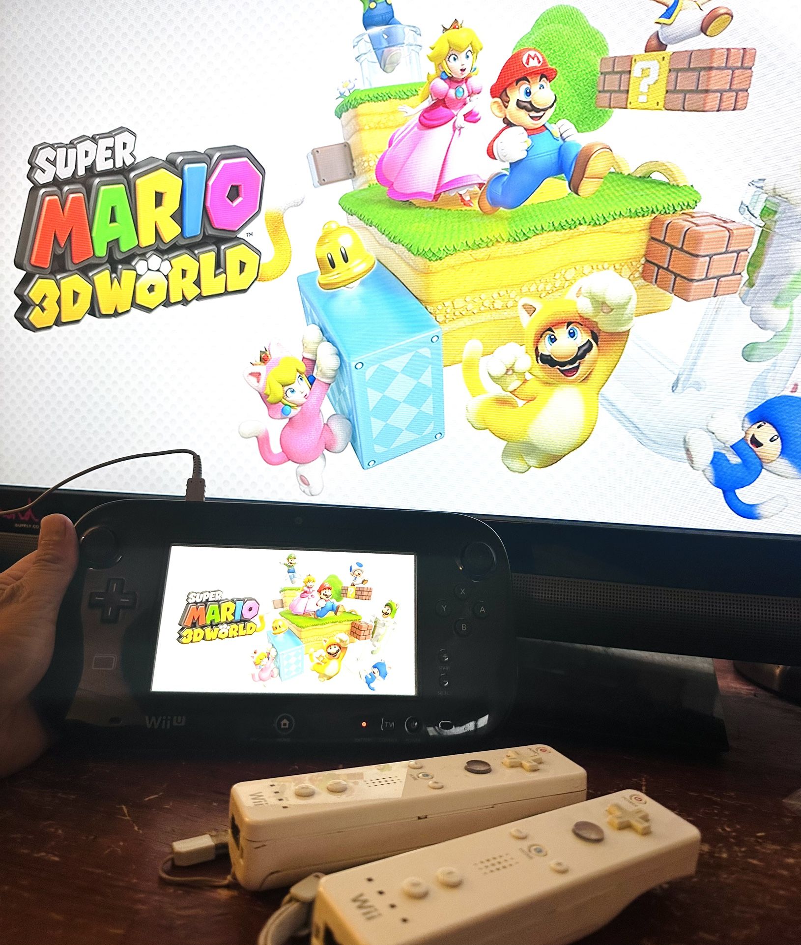 Nintendo Wii U Super Mario 3D World Deluxe Set 32GB for Sale in ...