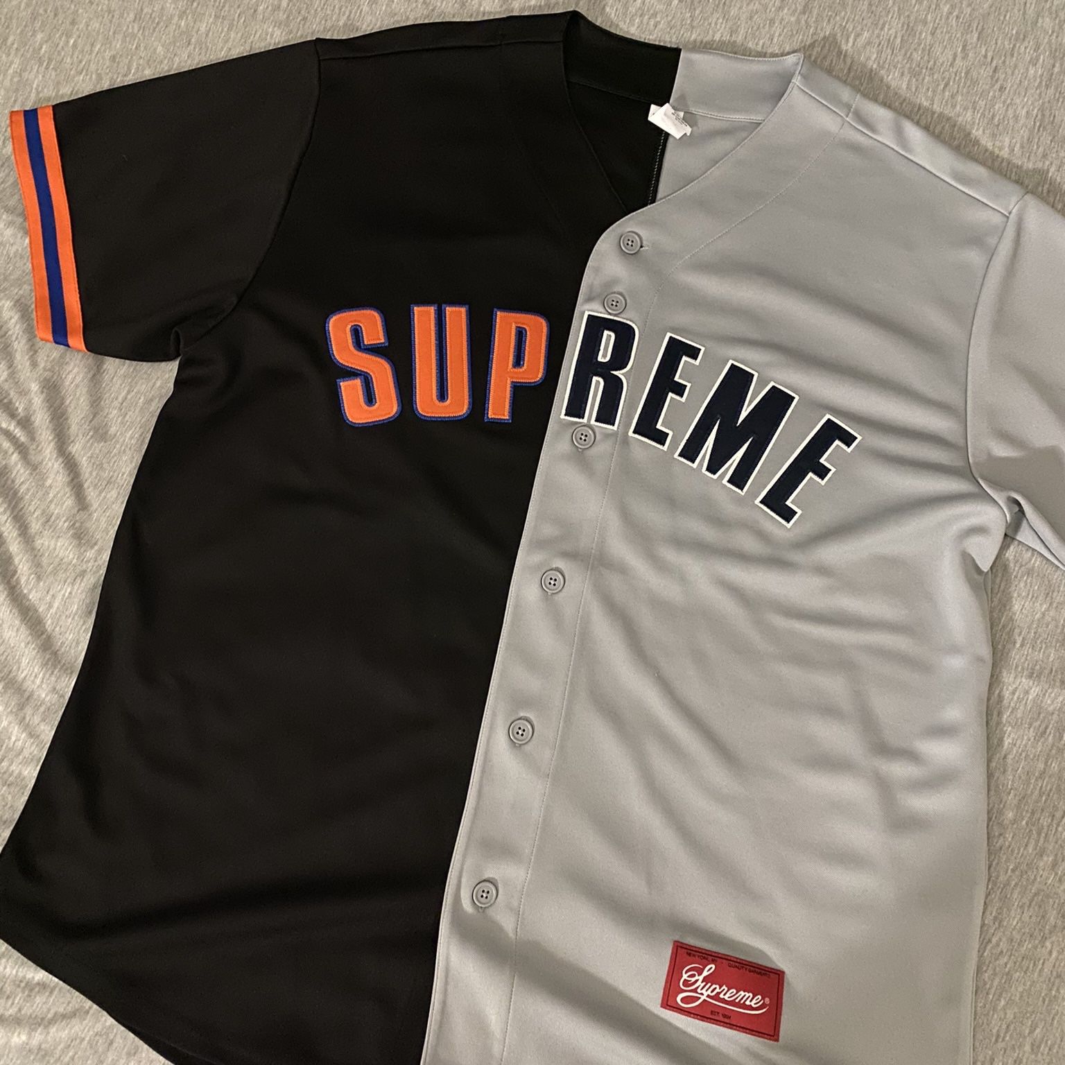 Supreme Don't Hate 2021 Baseball Jersey for Sale in Alta Supreme Don't Hate 2021 Baseball Jersey for Sale in Alta