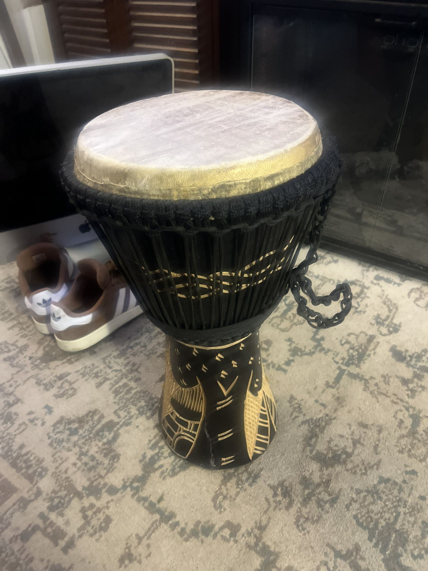 Authentic African Djembe Drum + Bag Reduced To $140Real hand-carved ...