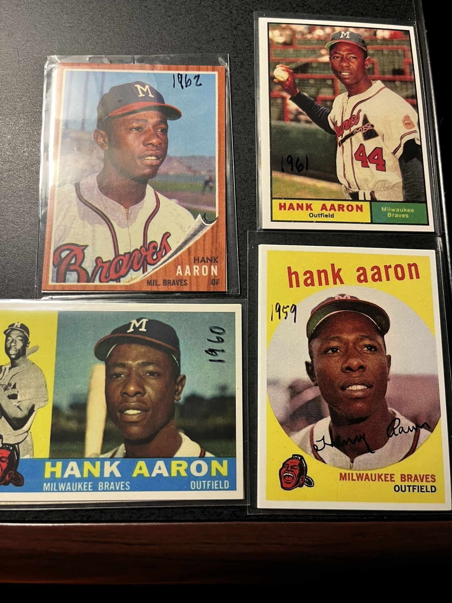 Hank Aaron Complete reprint Set for Sale in Fort Lauderdale, FL - OfferUp