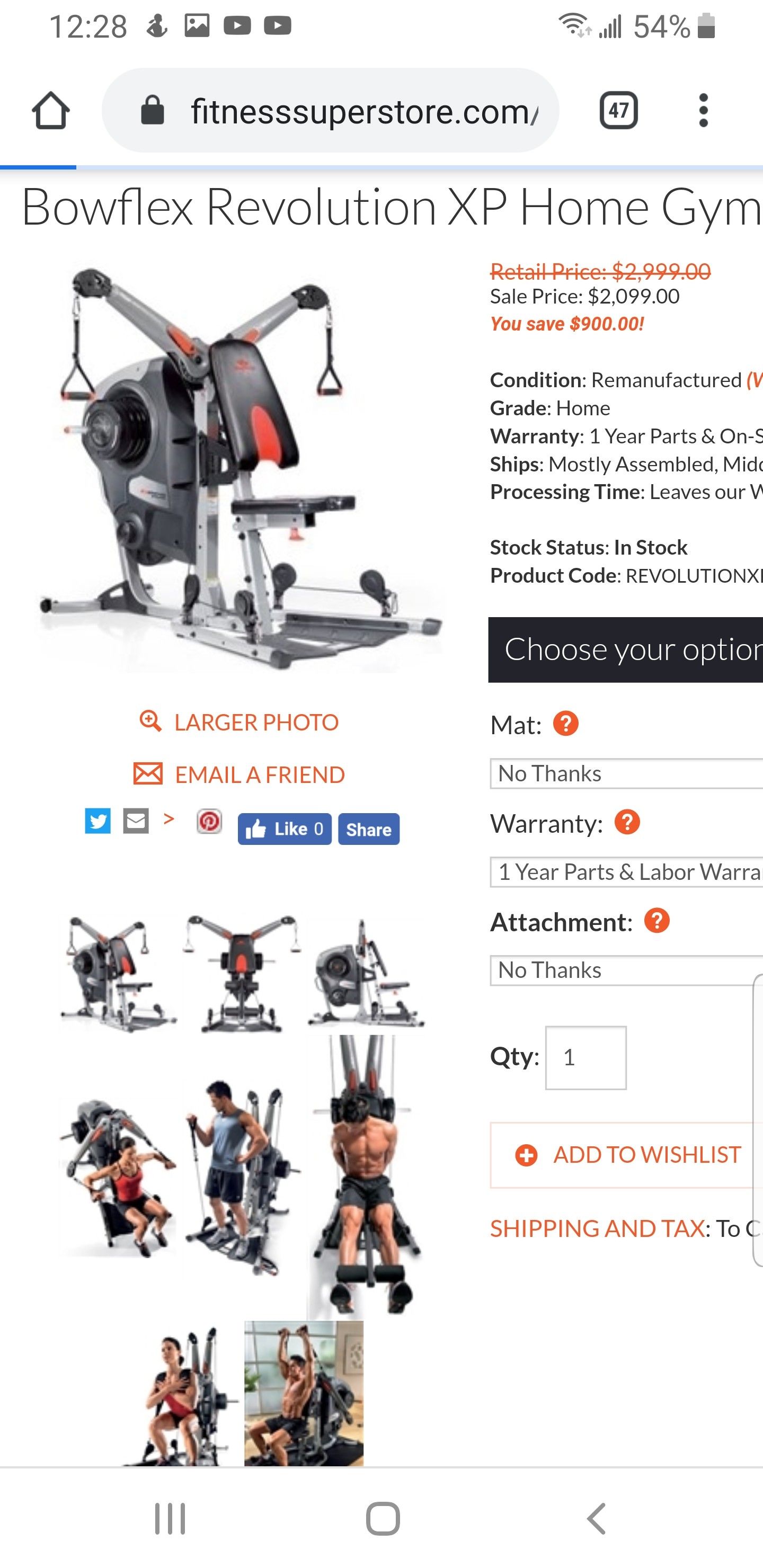 Bowflex revolution xp for Sale in Santa Fe Springs, CA - OfferUp