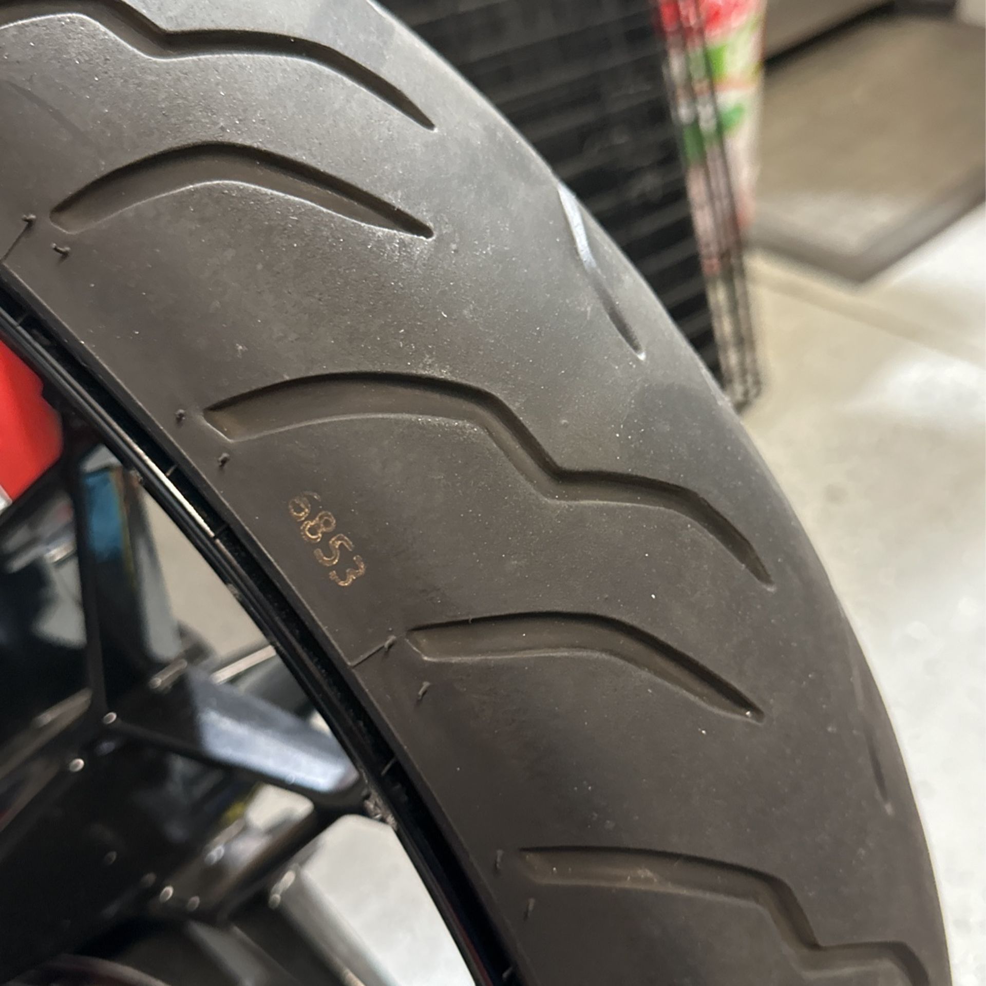 LIKE NEW HARLEY DAVIDSON 21” PRODIGY REPLICA WHEEL WITH TIRE- NO BRAKE ...