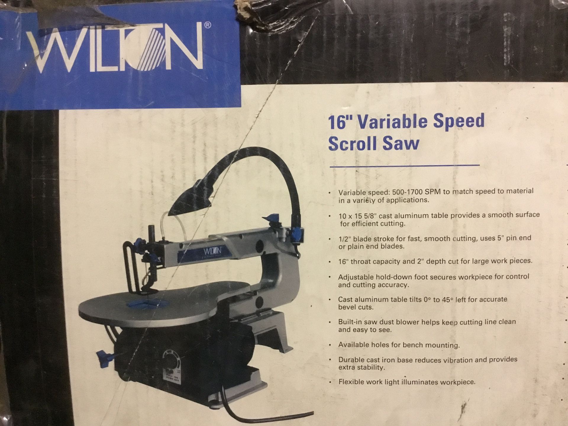 Wilton 16” Variable Speed Scroll Saw for Sale in Scottsdale, AZ - OfferUp