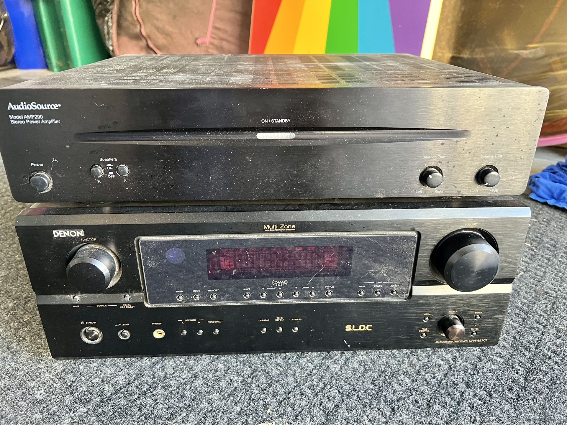 Denon 12 Channel Tuner & Audio Source Amplifier for Sale in San Diego ...