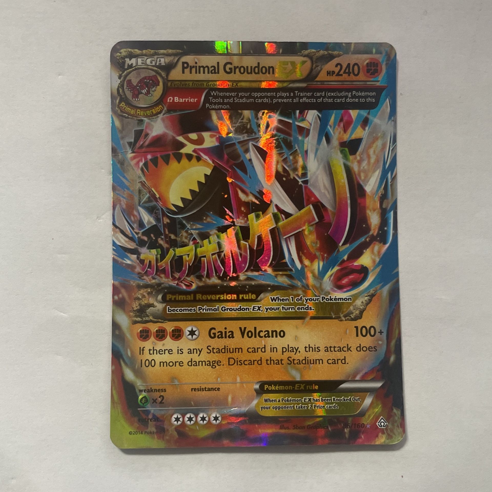 Pokemon Mega Groudon