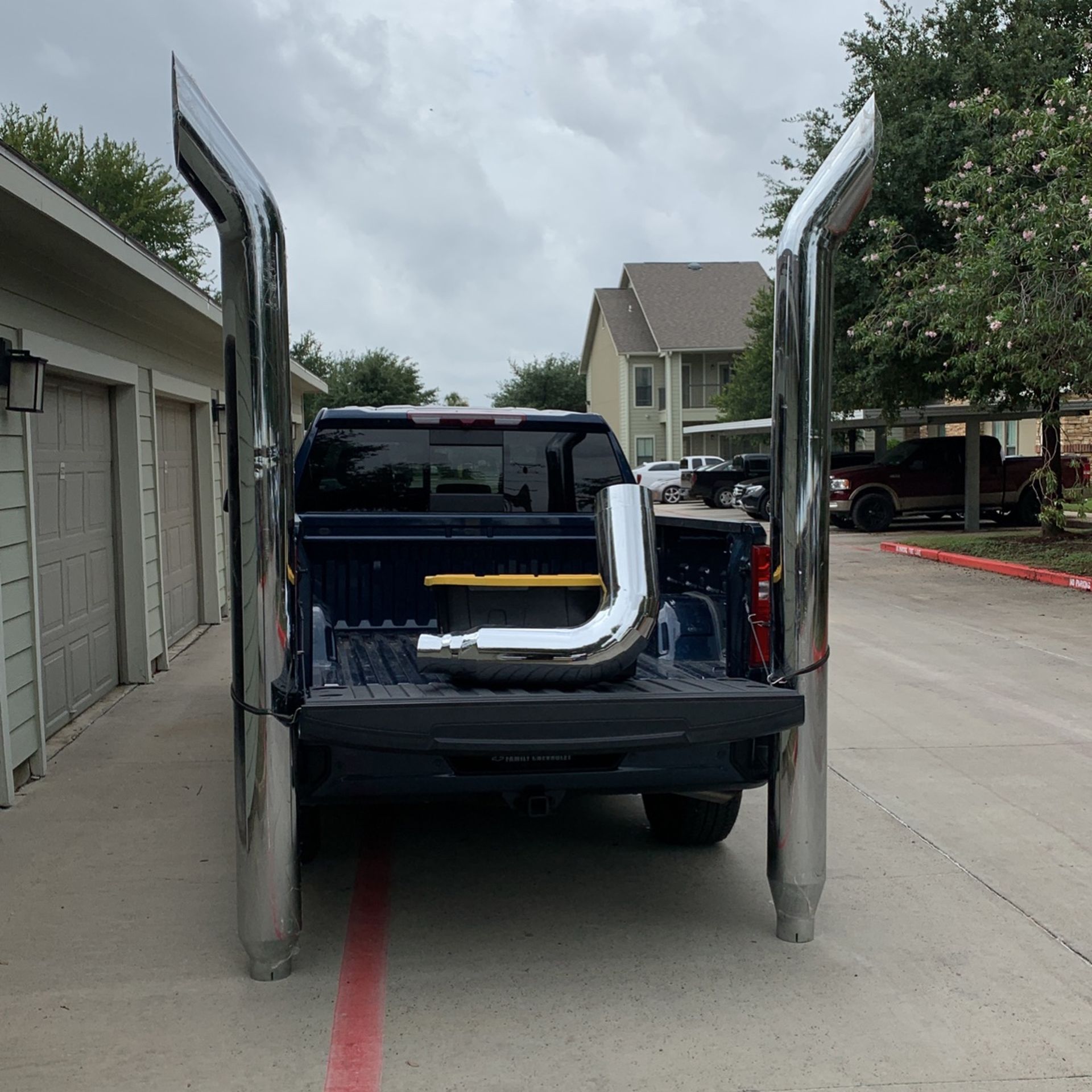 Pickup Truck Diesel Stacks