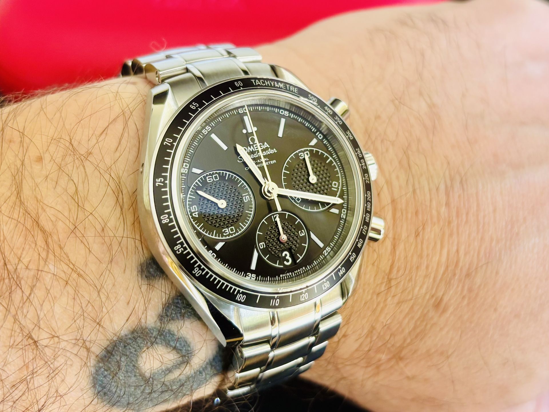 Omega Speedmaster 40mm Co-Axial for Sale in North Miami Beach, FL - OfferUp