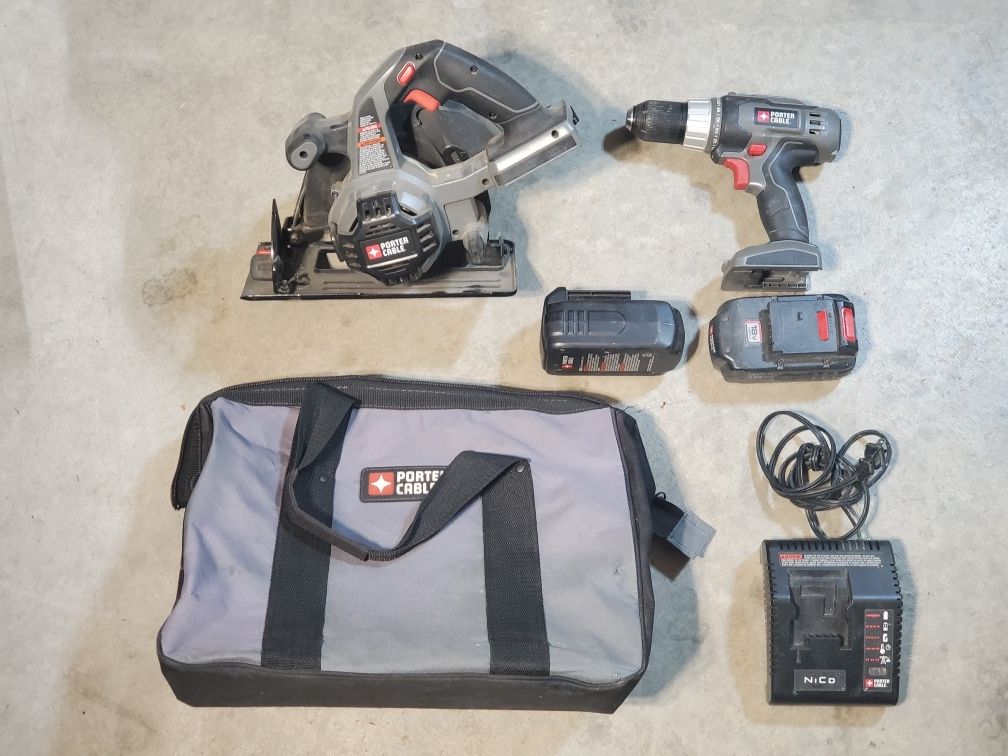 Porter Cable 18v Cordless Tool Set for Sale in Lathrop, CA - OfferUp