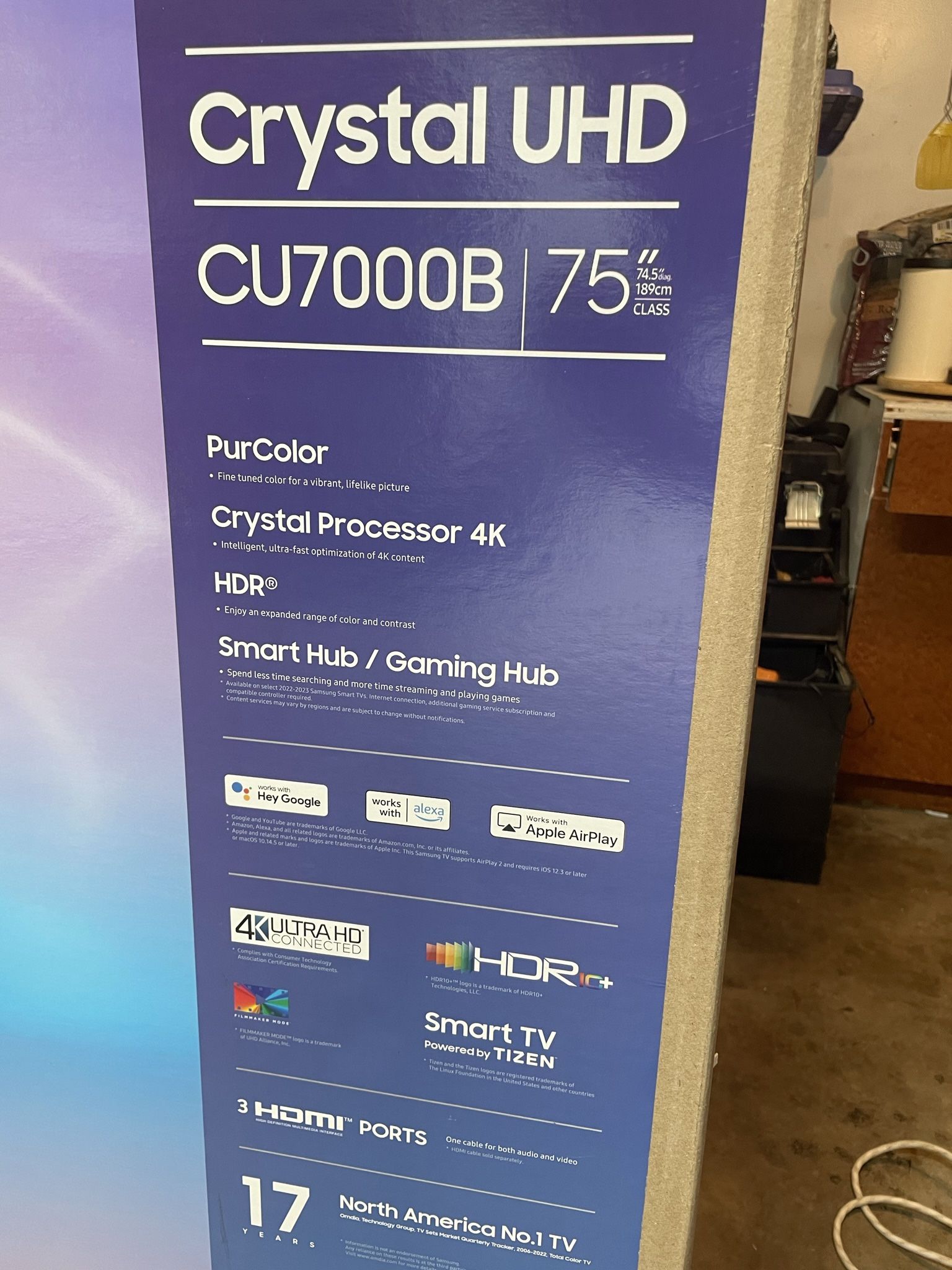 75 Inch Samsung Smart Tv Cu7000 for Sale in Lilburn, GA - OfferUp