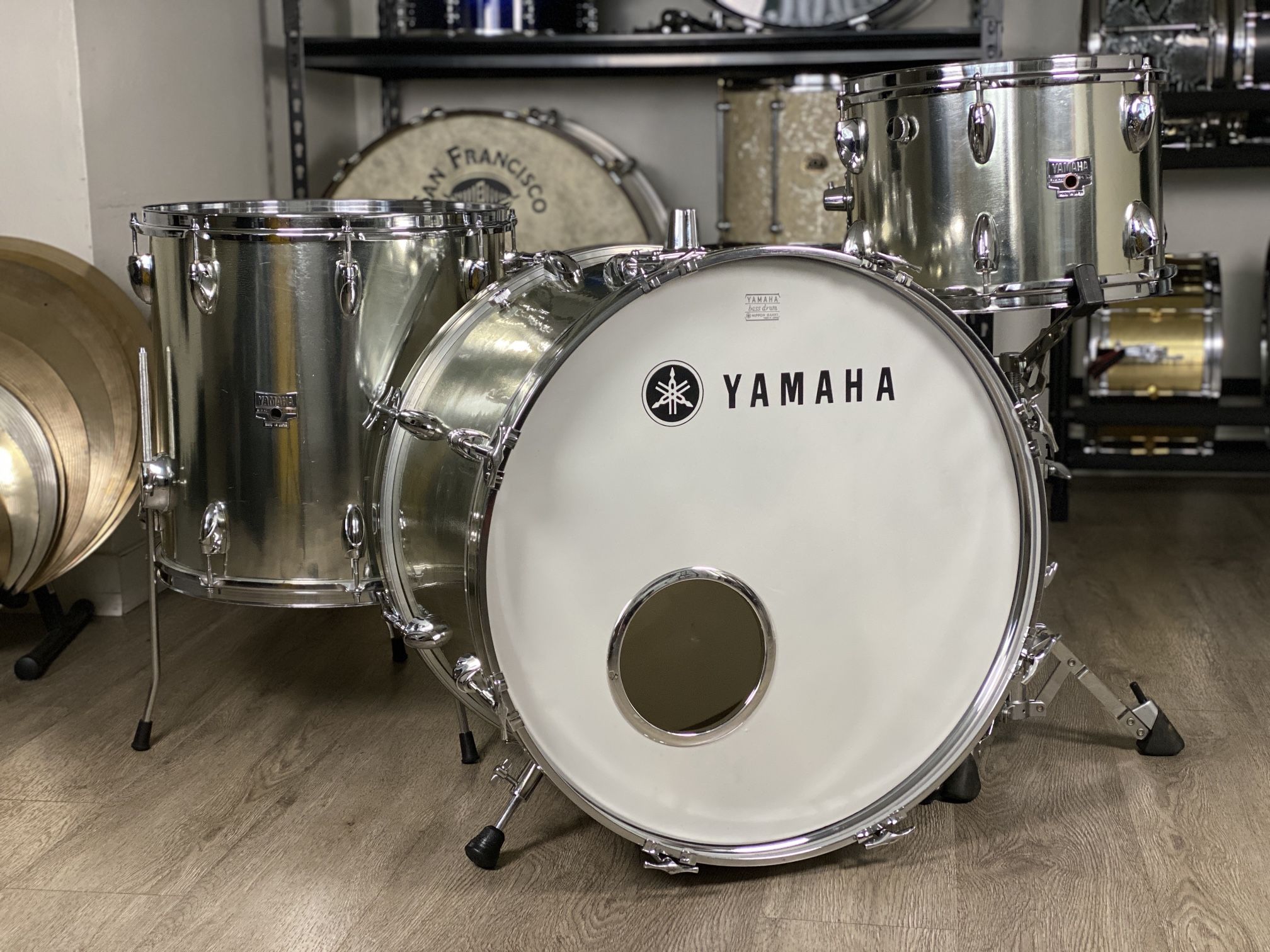 Yamaha D-22 Drum Kit 1960s-1970s Chrome Over Wood for Sale in Los ...