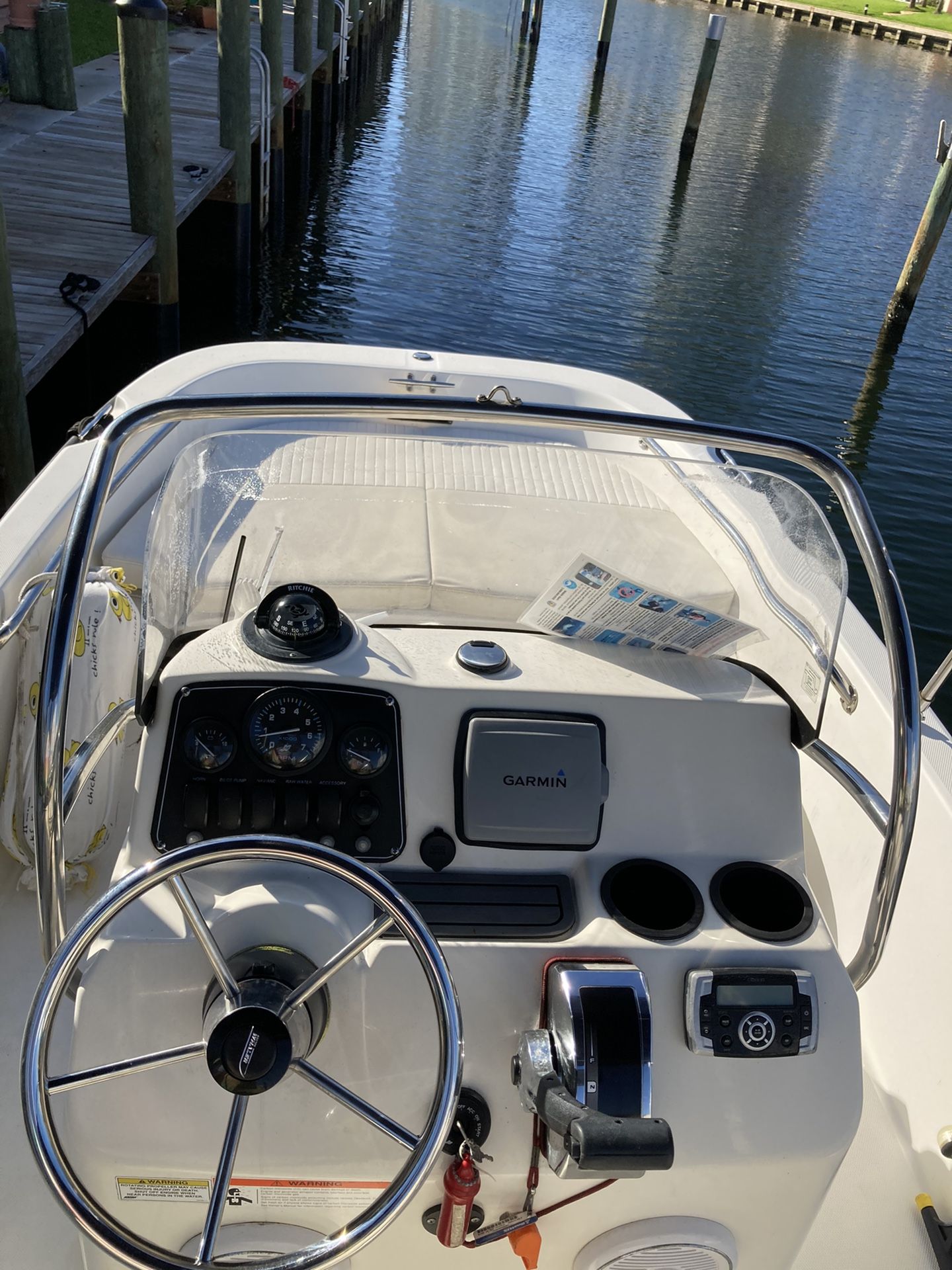 Boston Whaler 17 dauntless 2012 for Sale in Halndle Bch, FL - OfferUp