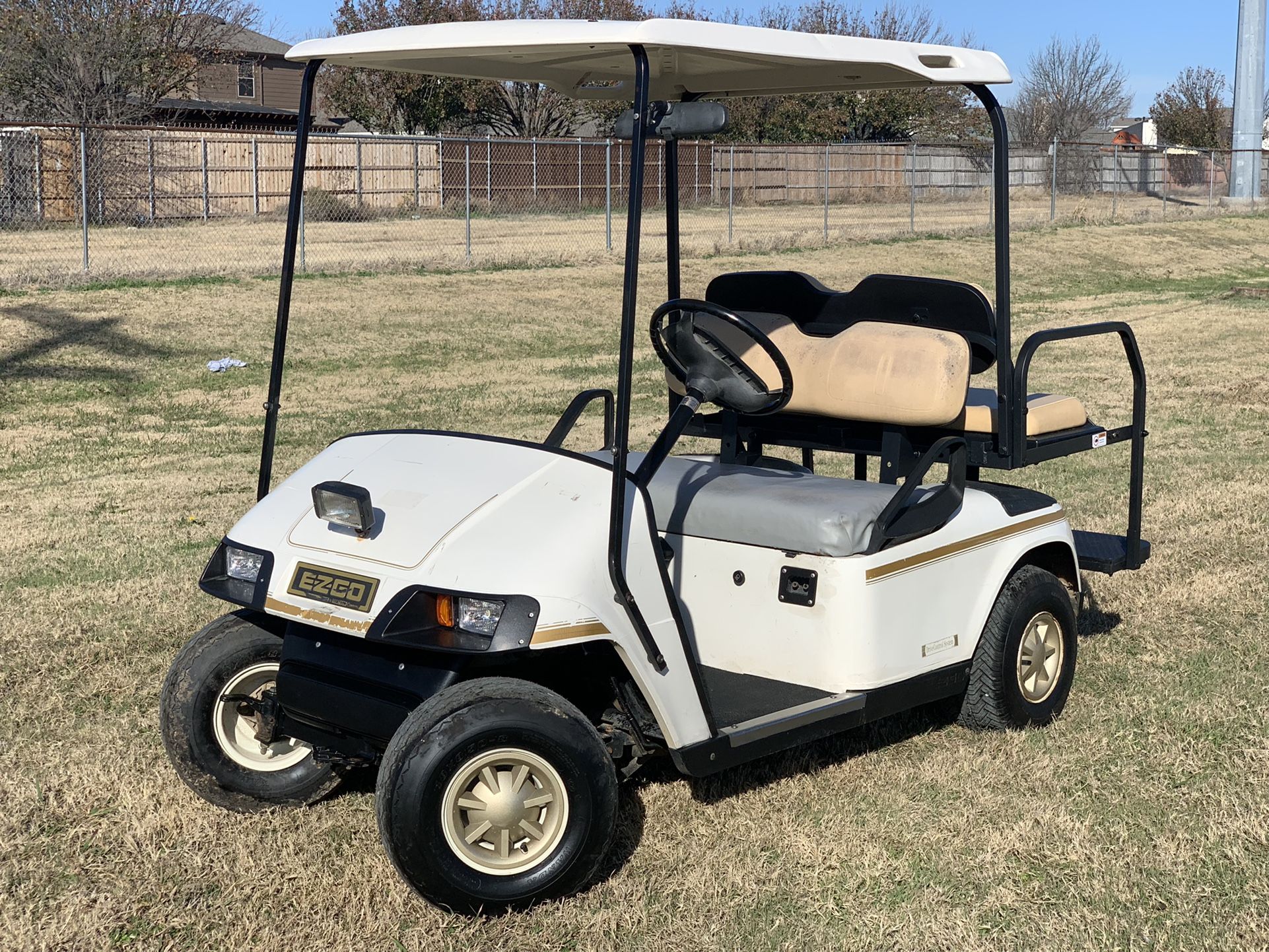 1998 EZGO TXT 36v, Rear Seat, Led Light Kit Golf Cart Carts Car for ...