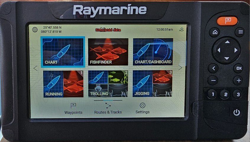 Raymarine Element 7 HV with Transducer for Sale in Long Beach, CA - OfferUp