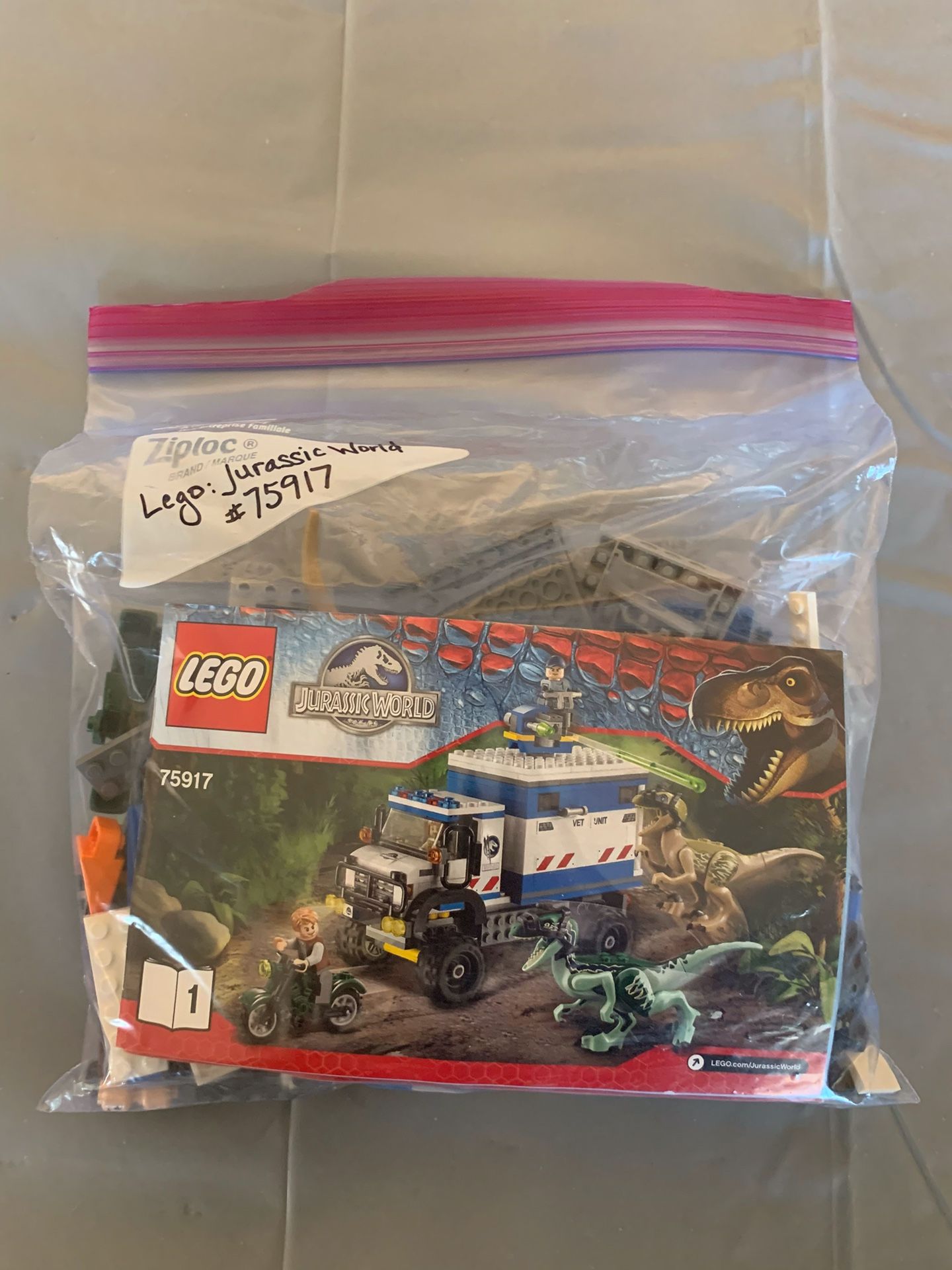Lego #75917 Jurassic World, Raptor Rampage for Sale in Apple Valley, CA ...