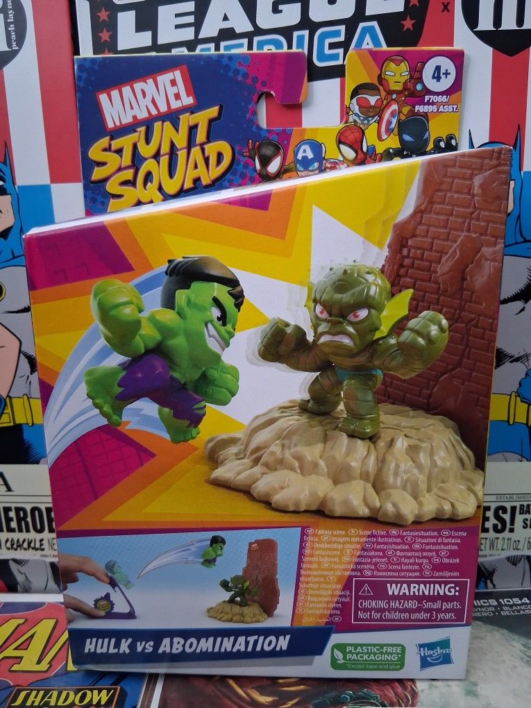 Marvel Stunt Squad Hulk vs. Abomination for Sale in San Antonio, TX ...