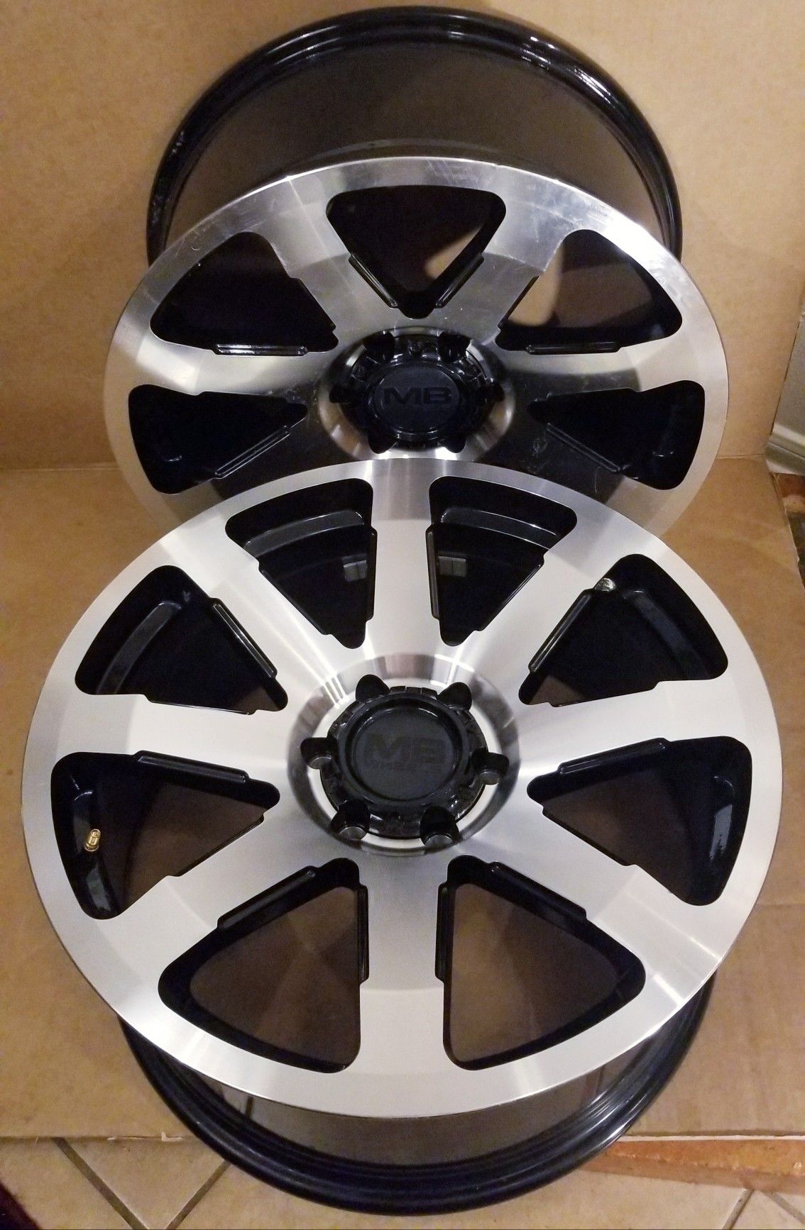 Pair of 2 LEGACY 20 X9 SLMCBA Rims (MB WHEELS) for Sale in Baytown, TX ...