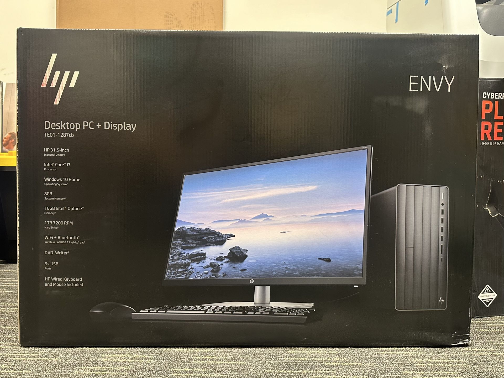 HP Envy Desktop Computer With 32” Monitor Brand New In Box Sealed for ...