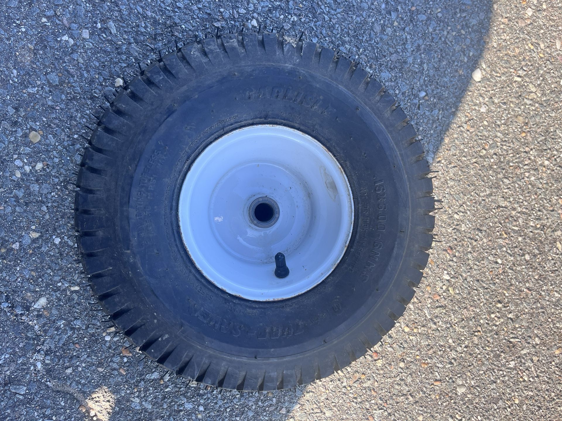 Riding Lawn Mower Front Wheel and Tire for Sale in Clayton, NC - OfferUp
