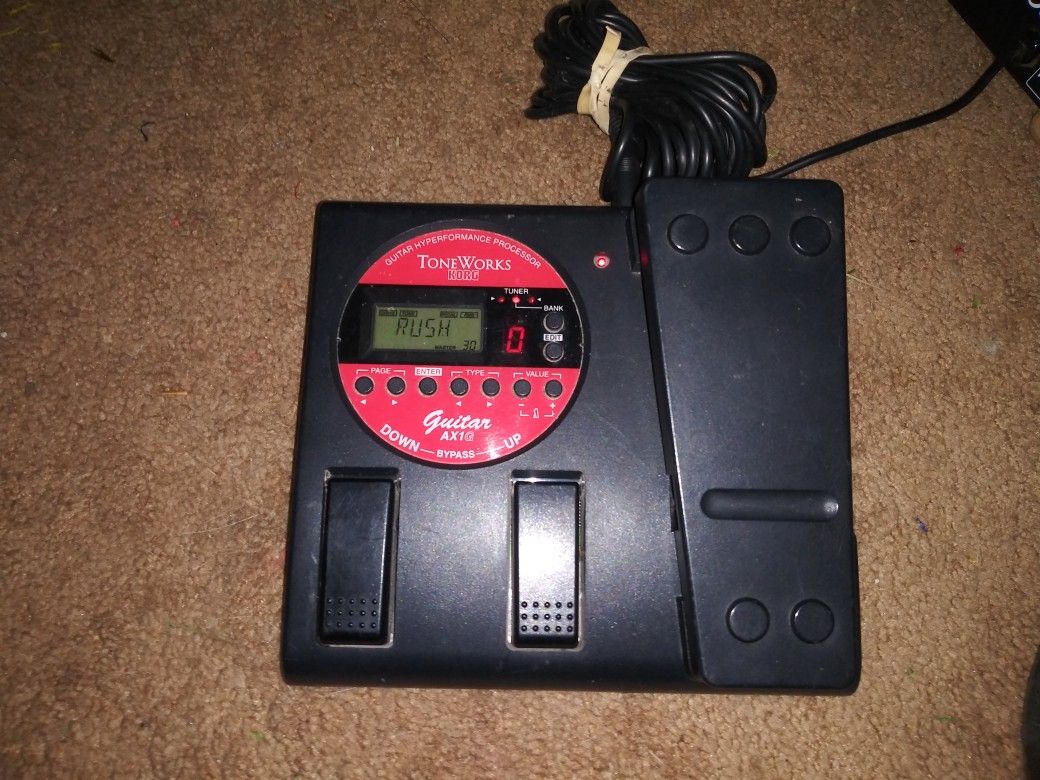 Korg Toneworks AX1G Guitar Effects Processor Pedal for Sale in Auburn ...