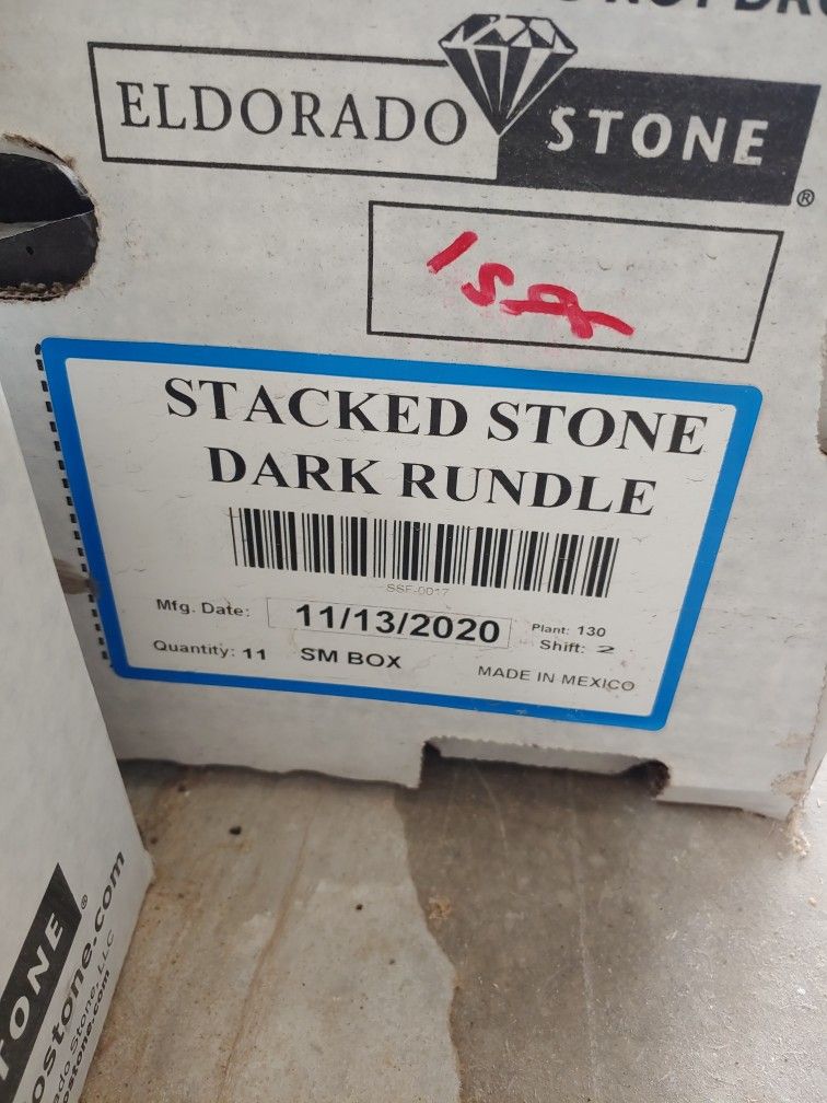El Dorado Stone-Stacked Stone (Dark Rundle) for Sale in Seattle, WA ...