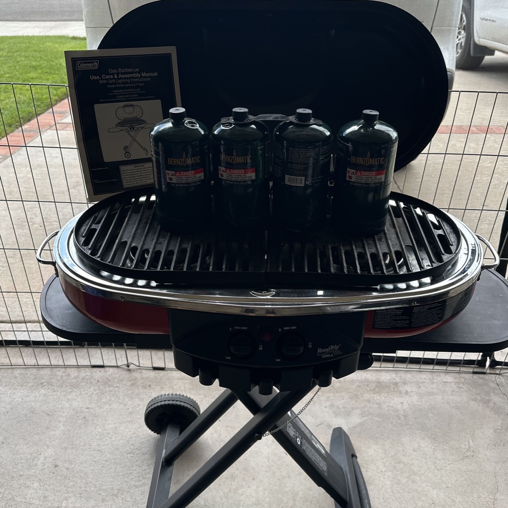 Coleman Road-trip 9949 A Series Grill, Griddle Stove. for Sale in ...