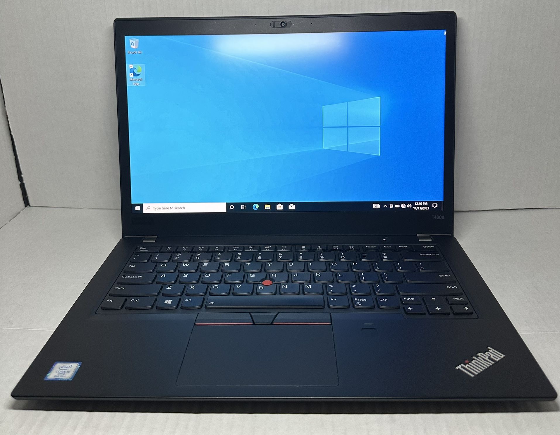 Lenovo ThinkPad T480s Touch Screen 14" Intel Core i5-8350U 1.7GHz 24GB ...