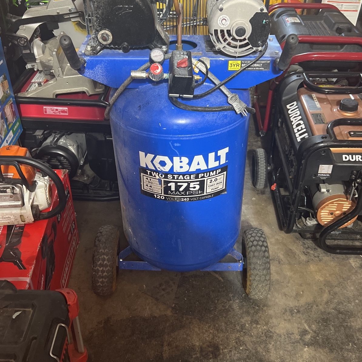 Kobalt 30 Gallon Two Stage